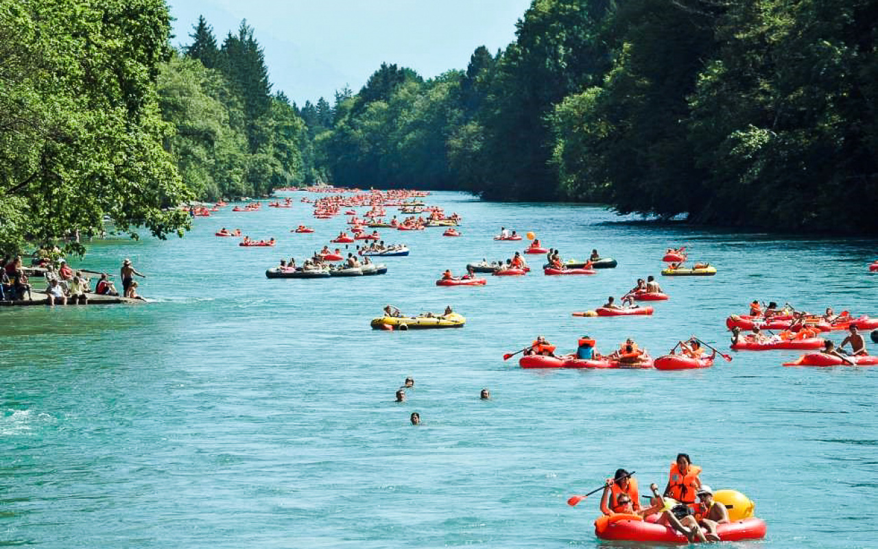 Aare Boating & Rafting Record - Adventure Interlaken