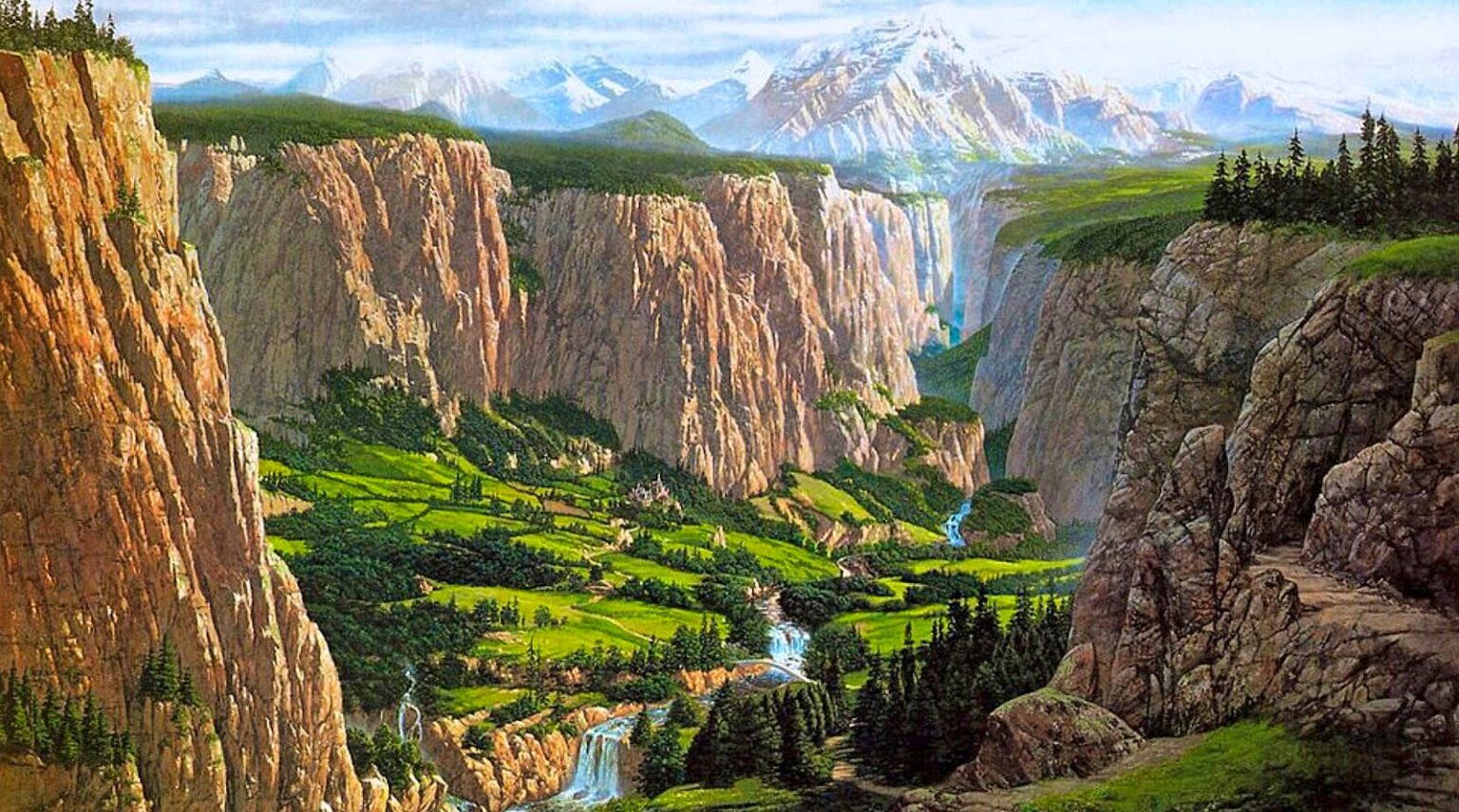 Visit the Elf Valley of Lauterbrunnen that became Rivendell in Tolkien ...